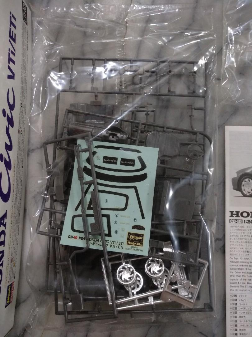 Hasegawa 1: 24 Honda Civic VTi/ ETi CD10 : 1600 OP on Carousell