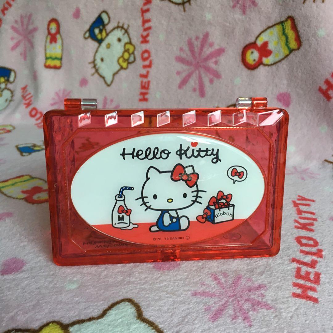 Hello Kitty Acrylic Storage Box Container, Hobbies & Toys, Stationery ...