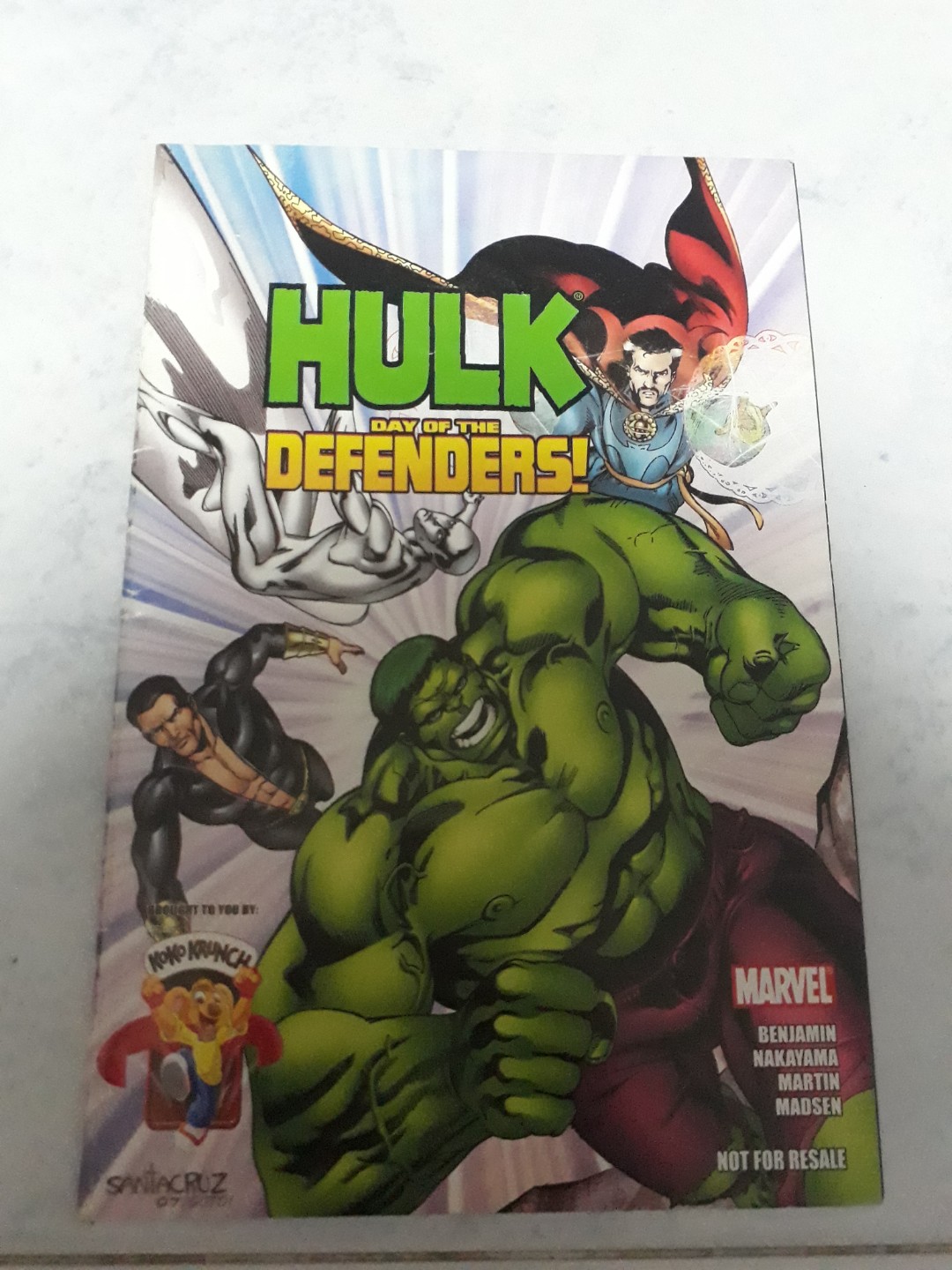 Hulk Day of Defenders Comic, Hobbies & Toys, Books & Magazines, Comics ...