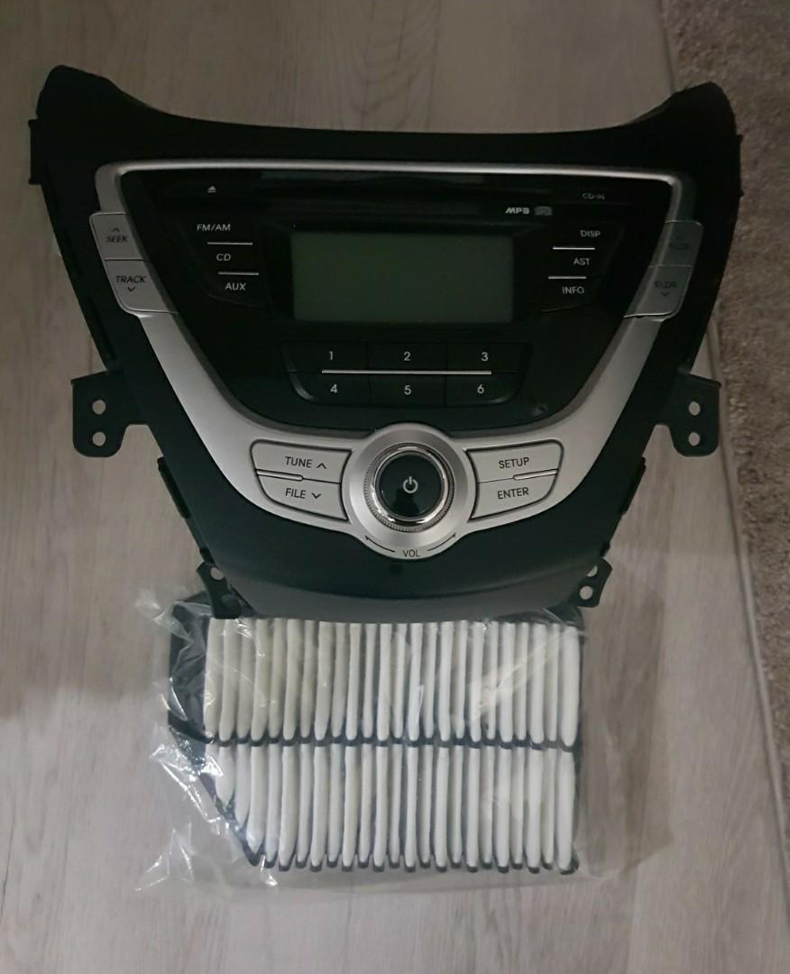 Hyundai Elantra MD original headunit, Car Accessories, Accessories on ...