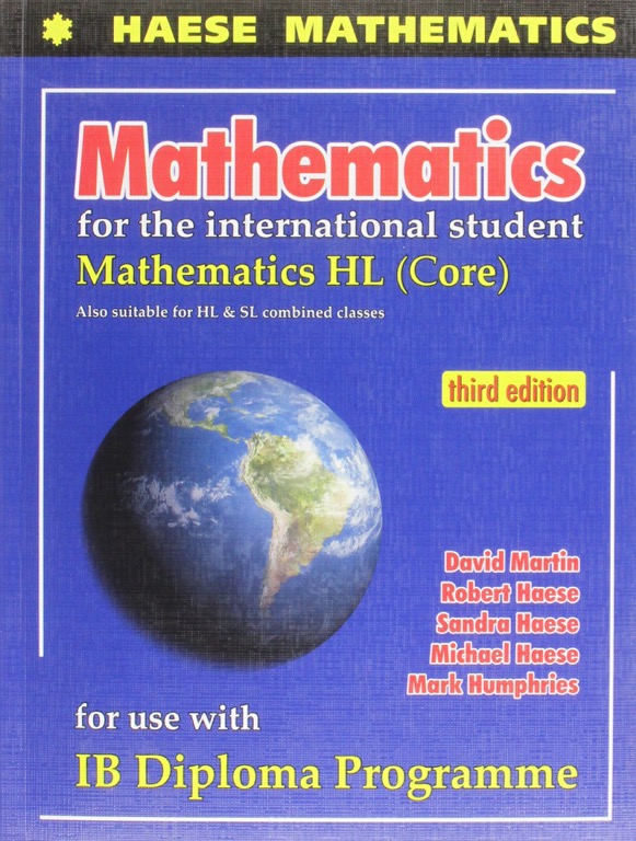 IB Diploma Mathematics HL (core) third edition textbook, Hobbies & Toys ...