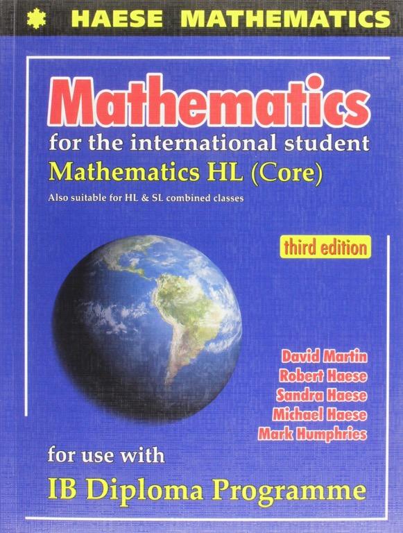 IB Diploma Mathematics HL (core) third edition textbook, Hobbies & Toys ...