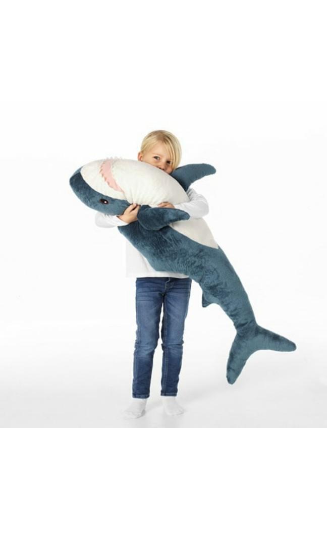 Ikea Shark Blahaj Soft Toy Plushie, Hobbies & Toys, Toys & Games on ...