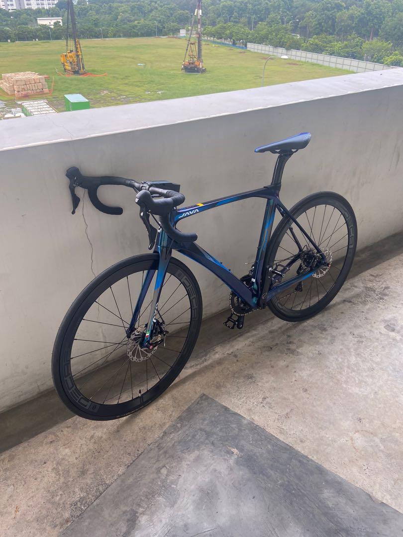 JAVA FEROCE CARBON 700C ROAD BIKE 2020 Model 9.9/10, Sports Equipment, Bicycles & Parts ...