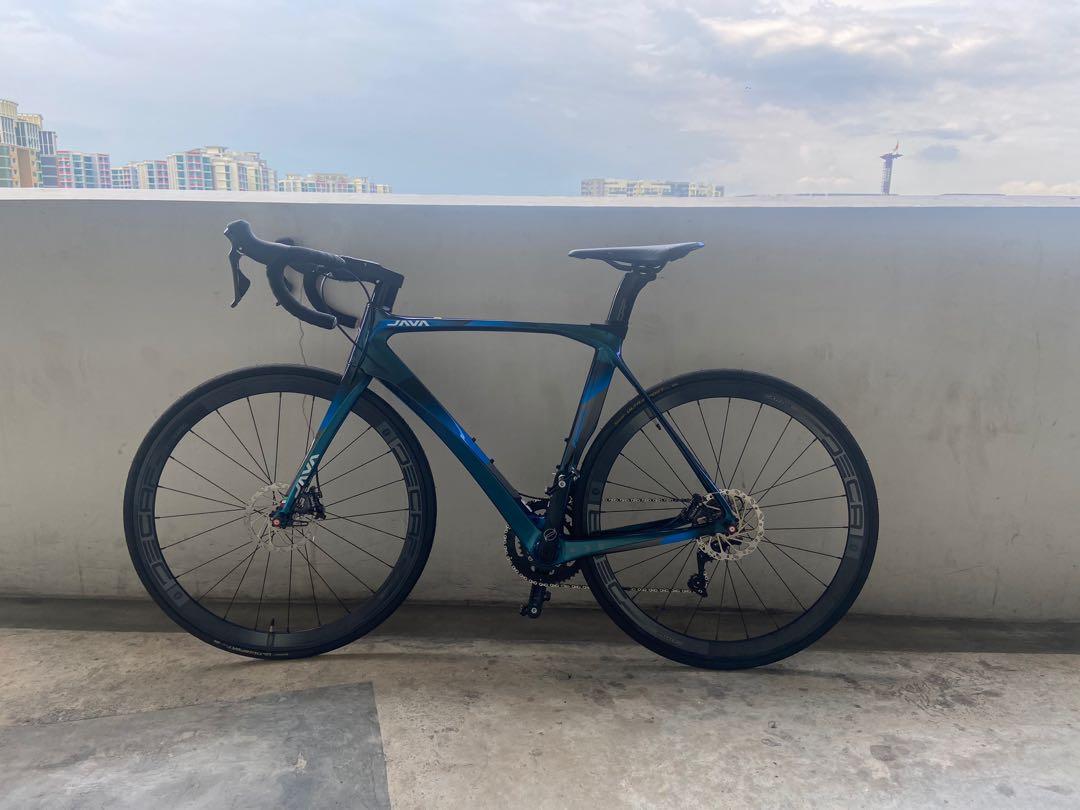 JAVA FEROCE CARBON 700C ROAD BIKE 2020 Model 9.9/10, Sports Equipment, Bicycles & Parts ...