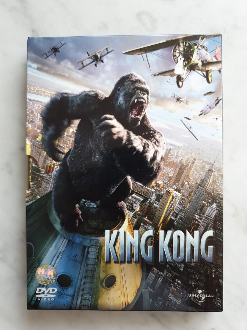 King Kong movie DVD, Music & Media, CDs, DVDs & Other Media on Carousell