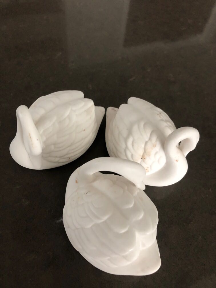 Laura ashley swan decoration with light, Furniture & Home Living, Home ...