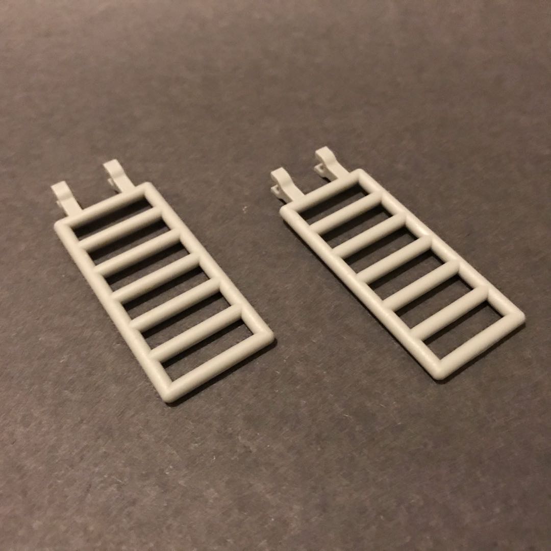 LEGO PAB Grey Ladder, Hobbies & Toys, Toys & Games on Carousell