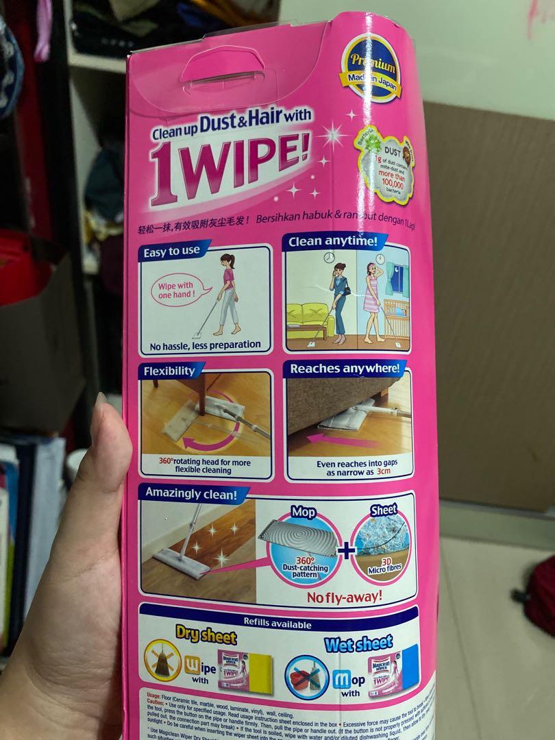 Magiclean Wiper stick, Furniture & Home Living, Cleaning & Homecare ...