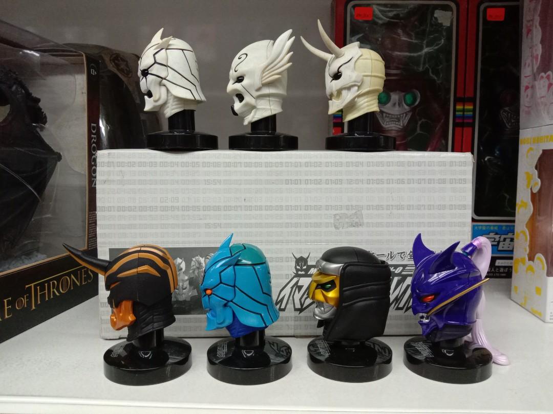 Masked Kamen Rider mask den-o collection kaijin momotaro - 7 pcs ...