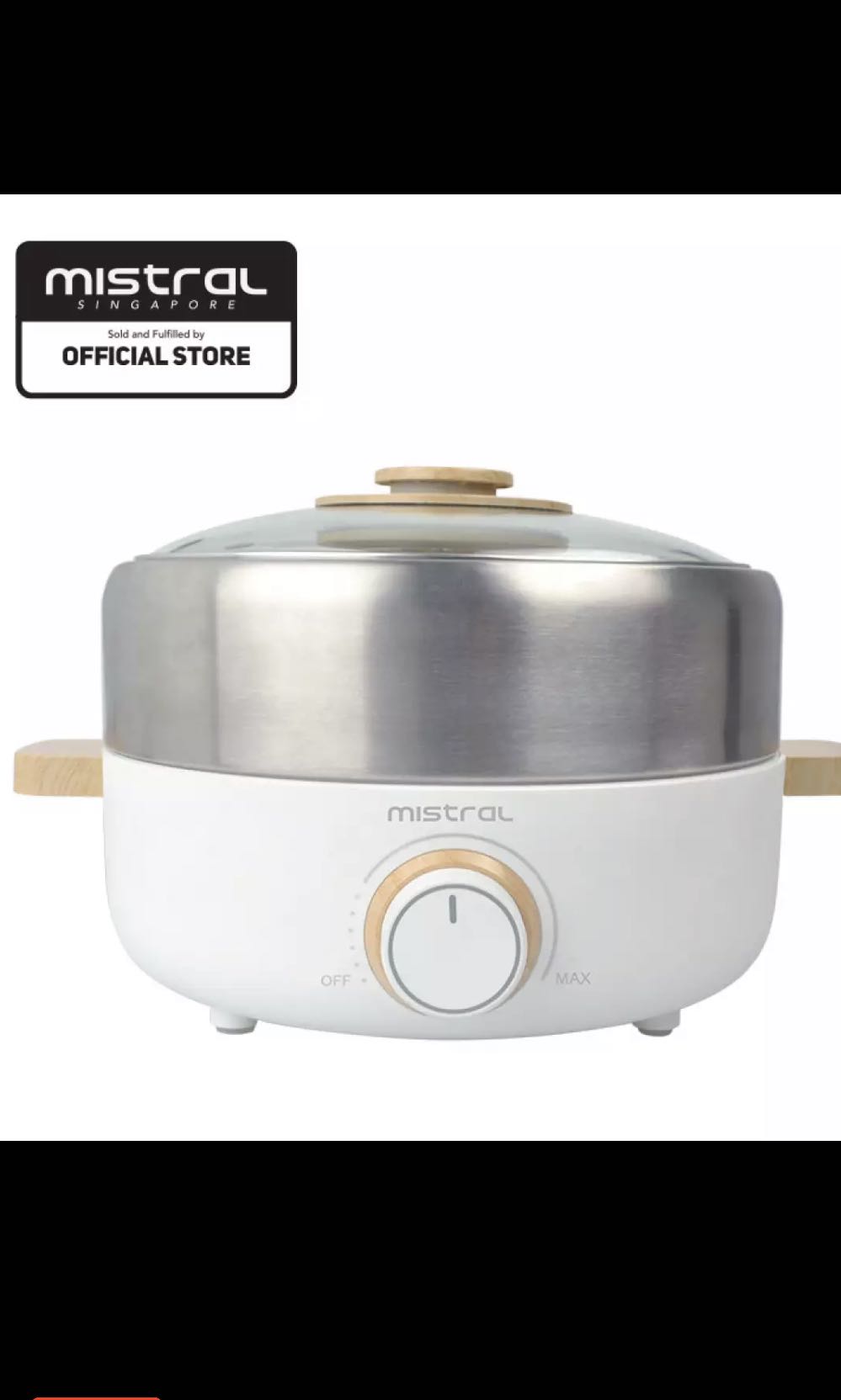 Mistral Mimica Multi-Functional Electric Hot Pot with Grill (MHP3), TV ...