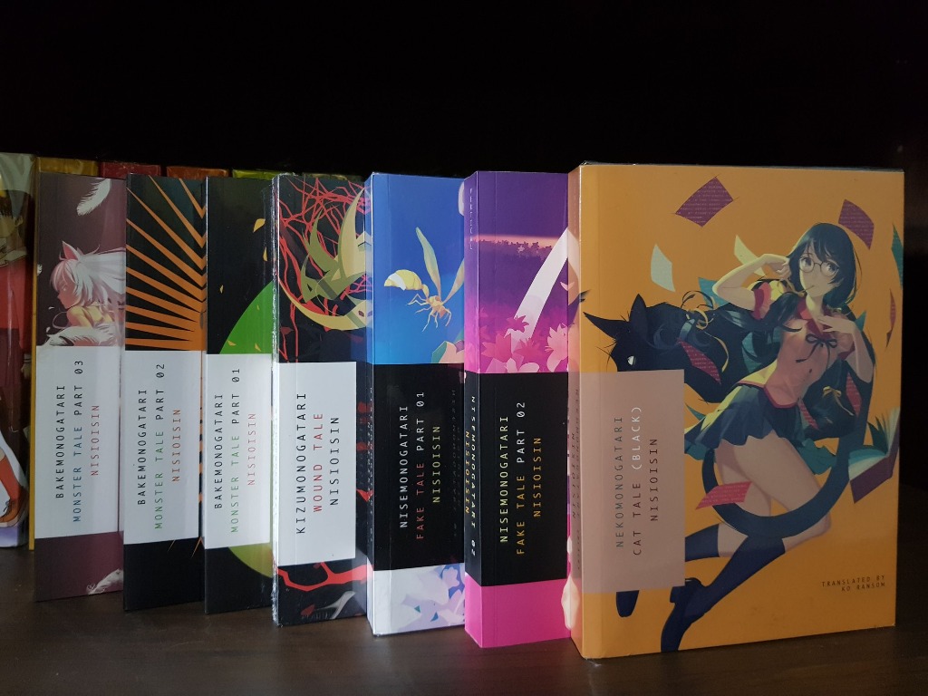 Monogatari Series: First Season Light Novel Paper Back, Hobbies & Toys ...