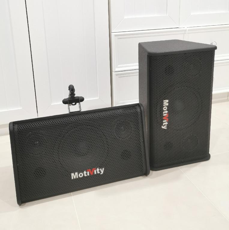Motivity Professional Karaoke Speakers, Audio, Soundbars, Speakers ...