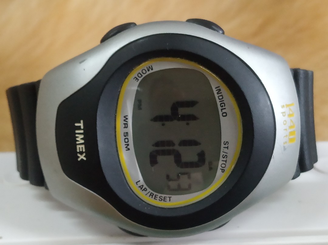 Original Timex indiglo sport gent watch, Men's Fashion, Watches ...