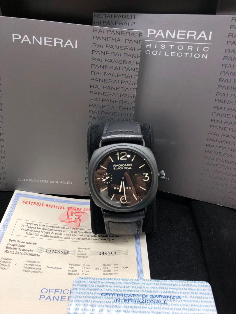Panerai PAM 292 ceramic 45mm Full Set, Luxury, Watches on Carousell