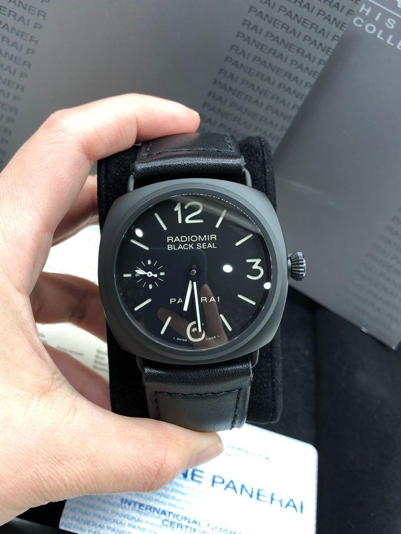 Panerai PAM 292 ceramic 45mm Full Set, Luxury, Watches on Carousell