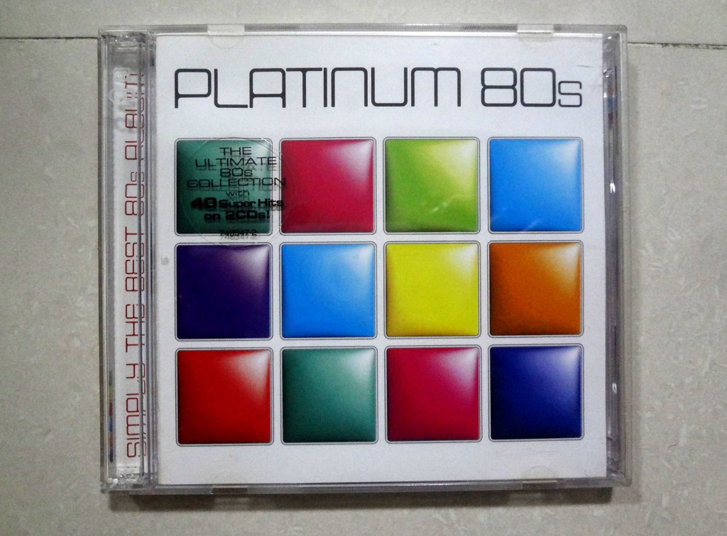 Platinum 80s 2 CD Collection Simply The Best 80s Album, Hobbies & Toys, Music & Media, CDs ...