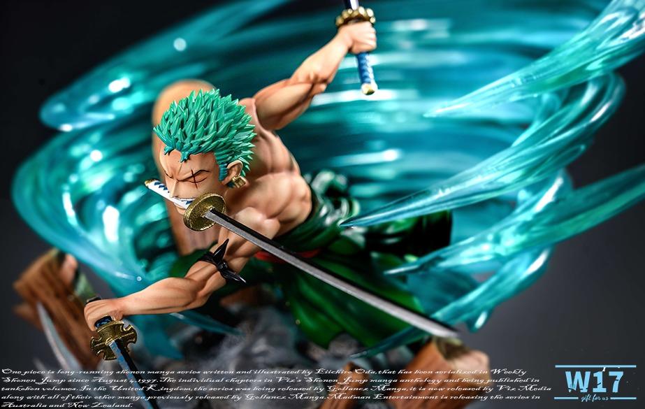 [PO] W17 Studio - One Piece Roronoa Zoro with LED Lighting, Hobbies ...