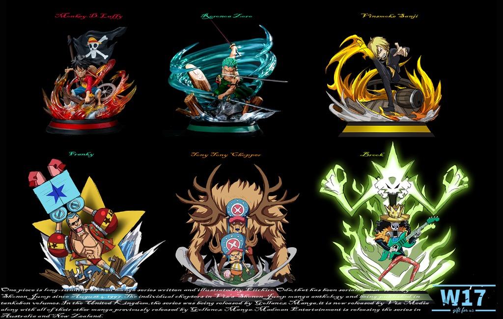 [PO] W17 Studio - One Piece Roronoa Zoro with LED Lighting, Hobbies ...