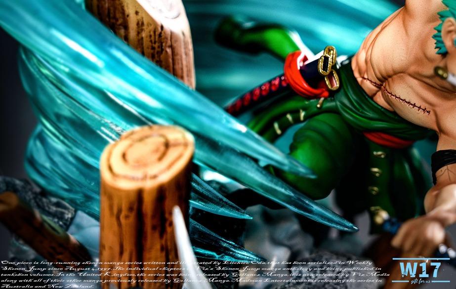 [PO] W17 Studio - One Piece Roronoa Zoro with LED Lighting, Hobbies ...