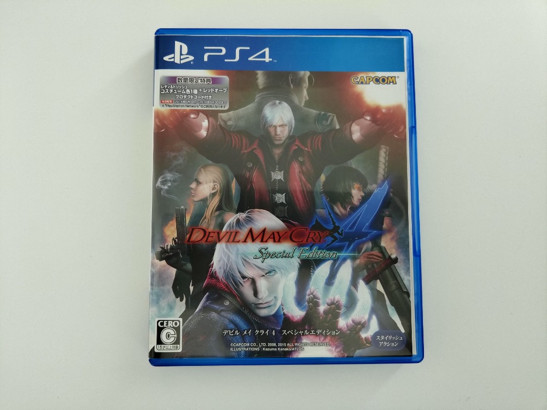 PS4 Devil May Cry 4 DMC4 - Excellent Condition , Video Gaming, Video ...