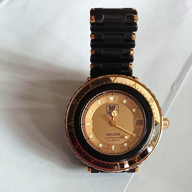 RARE Tag Heuer Executive Professional 200m Quartz Ref. 916.413 (1980s ...