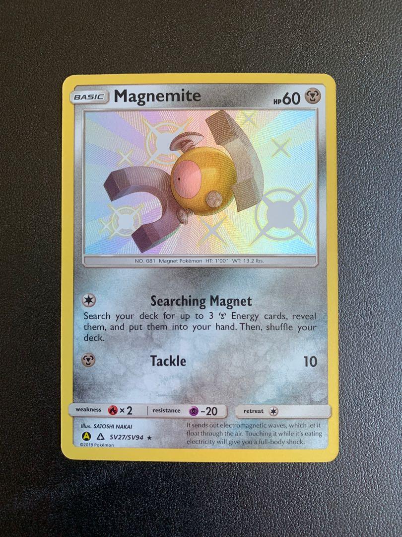 Shiny Magnemite/Shiny Magneton/Hidden Fates/Pokemon Cards, Hobbies ...