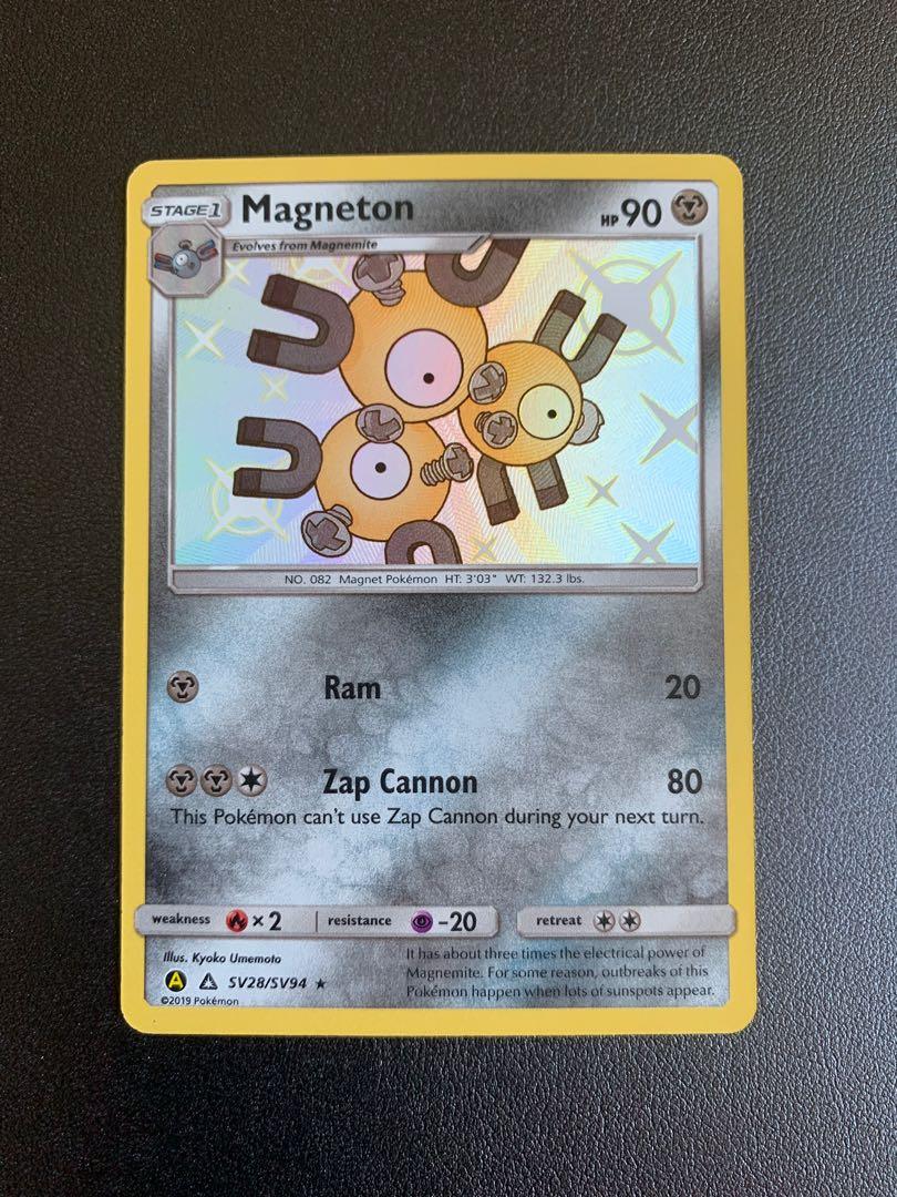 Shiny Magnemite/Shiny Magneton/Hidden Fates/Pokemon Cards, Hobbies ...
