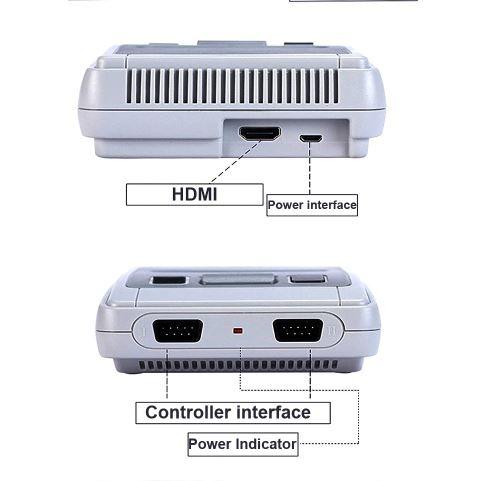 Super SNES Mini HD Family TV 8 Bit Video Game Console HDMI Output TV ...