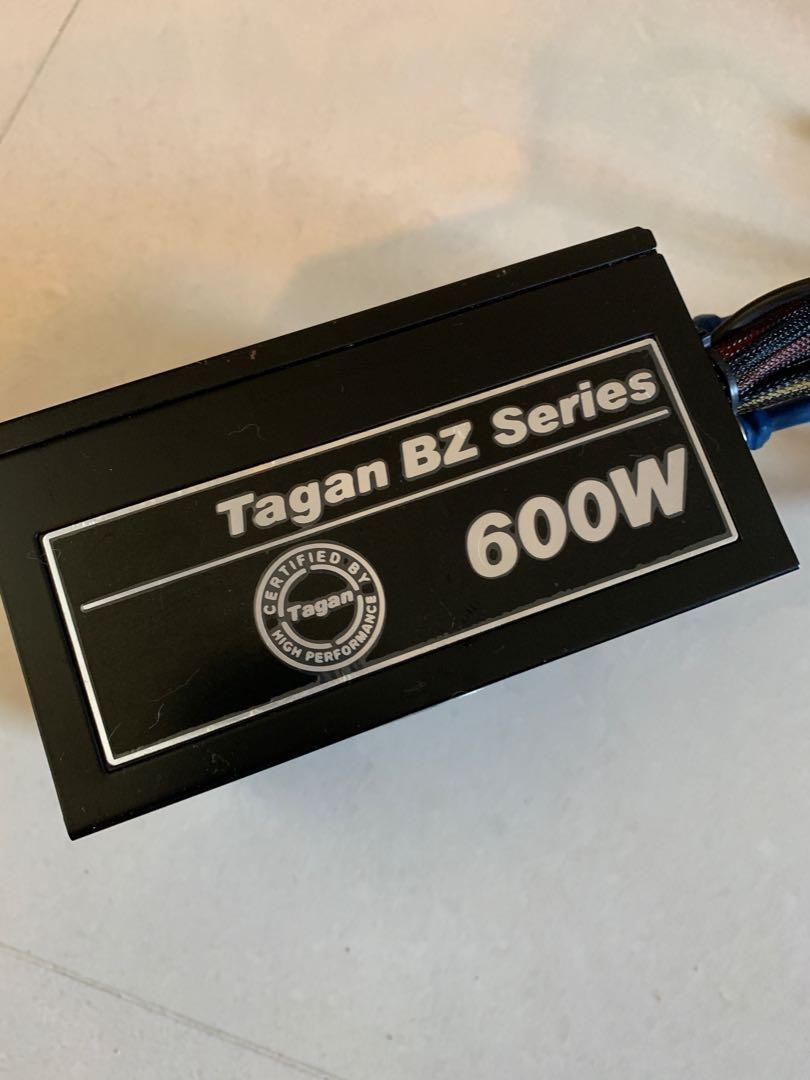 Tagan 600W power supply unit (PSU), Computers & Tech, Parts ...