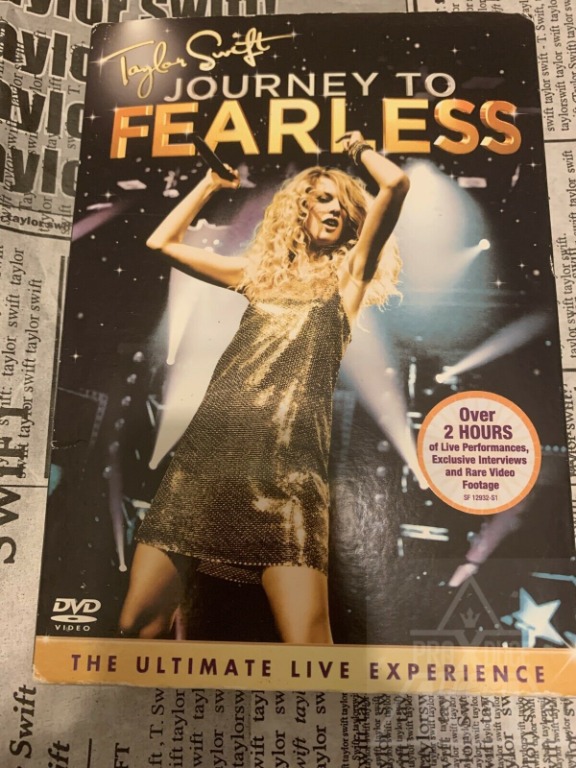 Taylor Swift Journey To Fearless Dvd Hobbies Toys Music Media