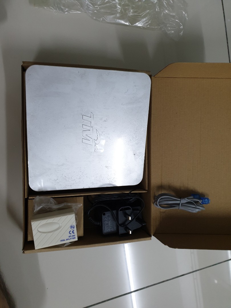 TM UNIFI DSL MODEM ZTE MODEM VDSL ZTE, Computers & Tech, Parts ...