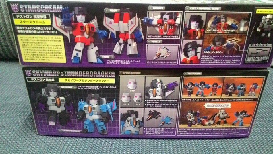 Transformers -- D-Style Starscream + Skywarp + Thundercracker, Hobbies ...