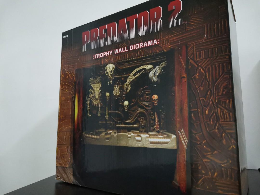 NECA: Predator Trophy Skulls Pack + Trophy Wall (Limited edition 5000 ...