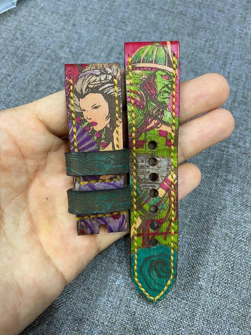 Tunx Samurai Geisha watch strap 24mm, Luxury, Watches on Carousell