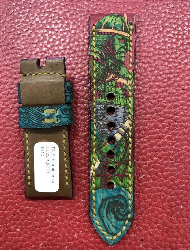 Tunx Samurai Geisha watch strap 24mm, Luxury, Watches on Carousell