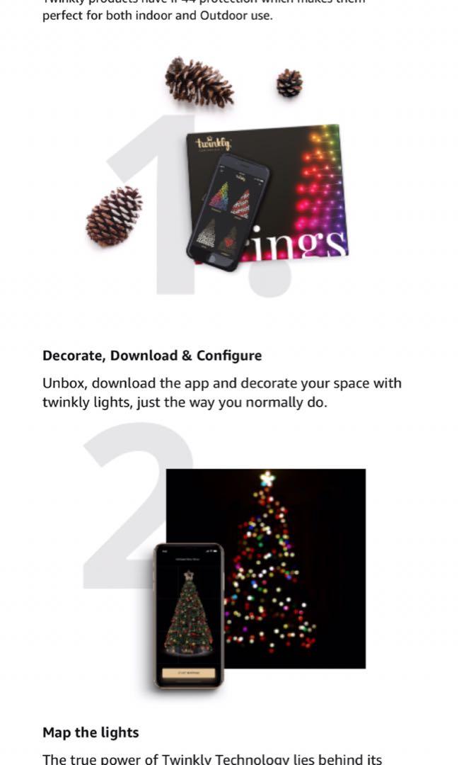 Twinkly Smart Decorations Custom LED String Lights Special Edition ...