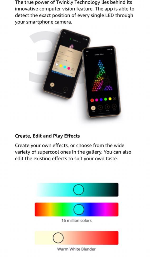 Twinkly Smart Decorations Custom LED String Lights Special Edition ...