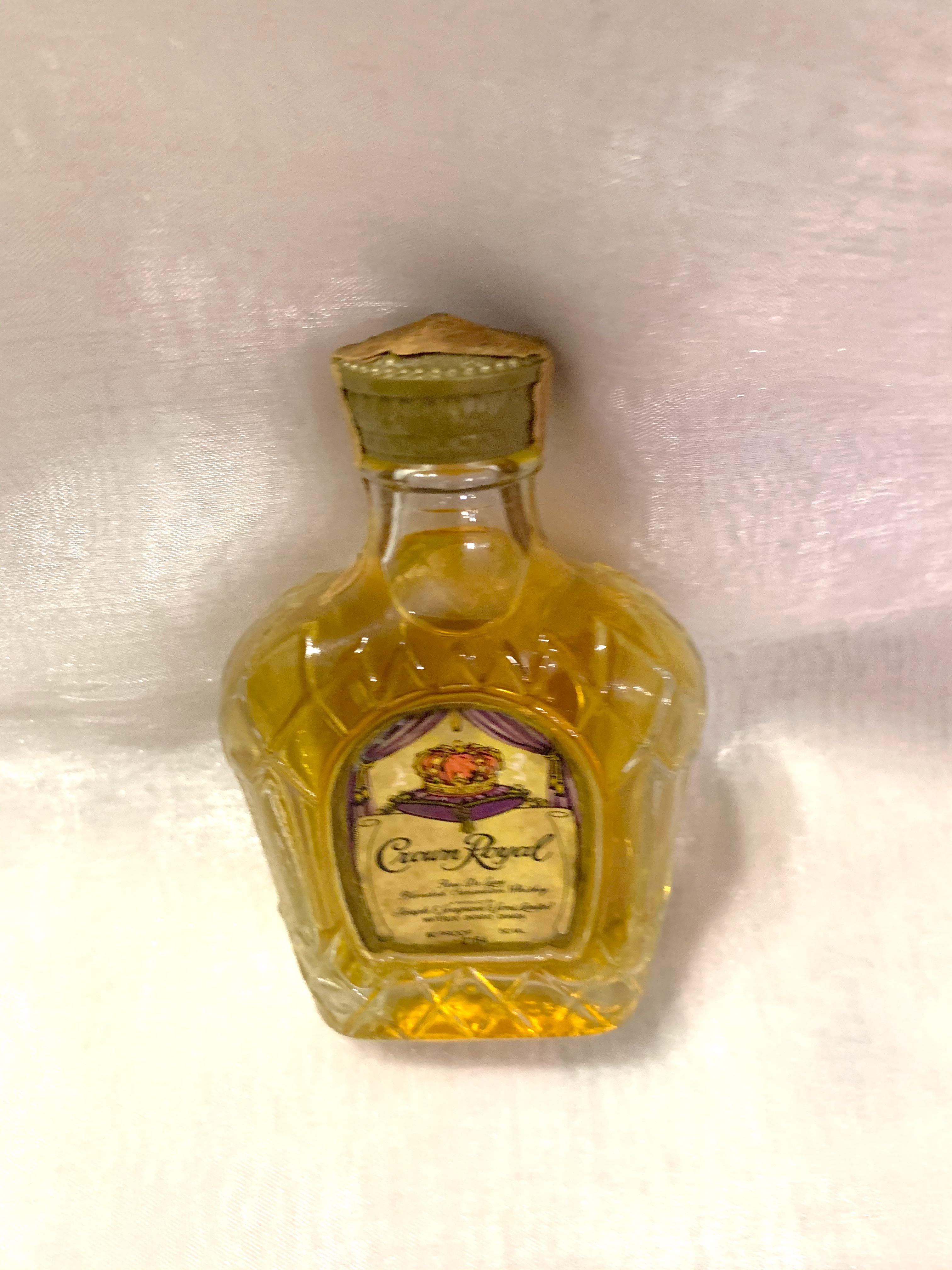 Vintage Miniature Crown Royal - 1973 - Whisky The Legendary Whisky ...