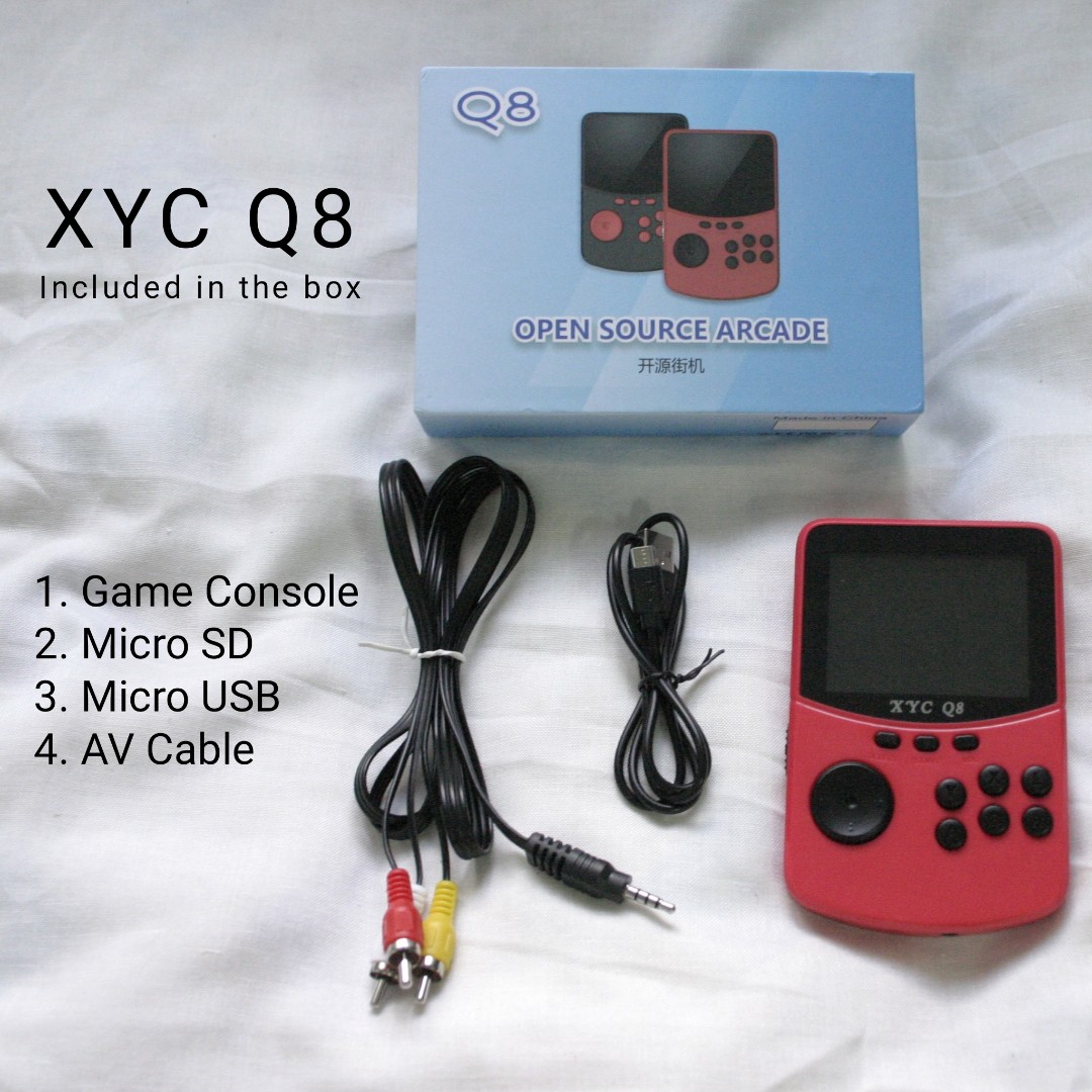 XYC Q8 Retro Game GBA FC SNES MD MAME, Video Gaming, Video Game ...