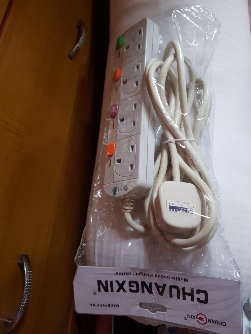 4 point Extension Cord, Electronics, Others on Carousell