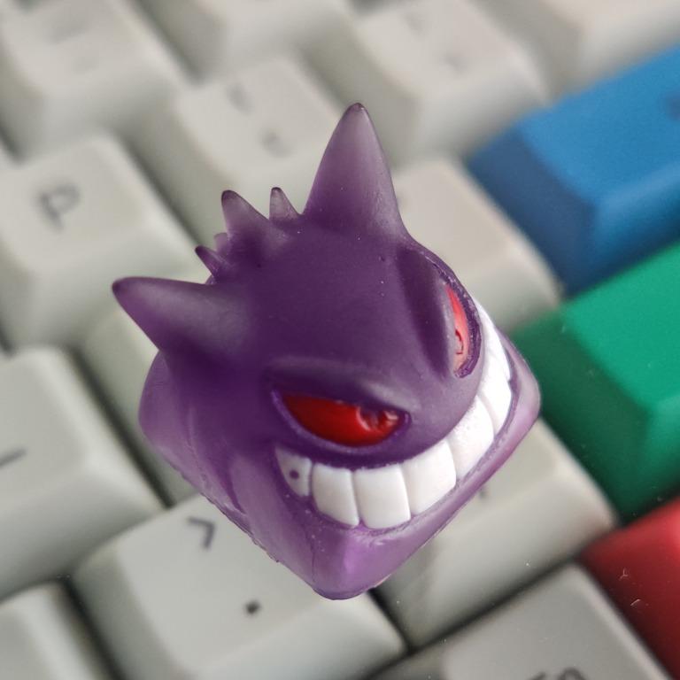 B.o.B Gengar 1u Artisan Keycap (Backlit), Computers & Tech, Parts ...