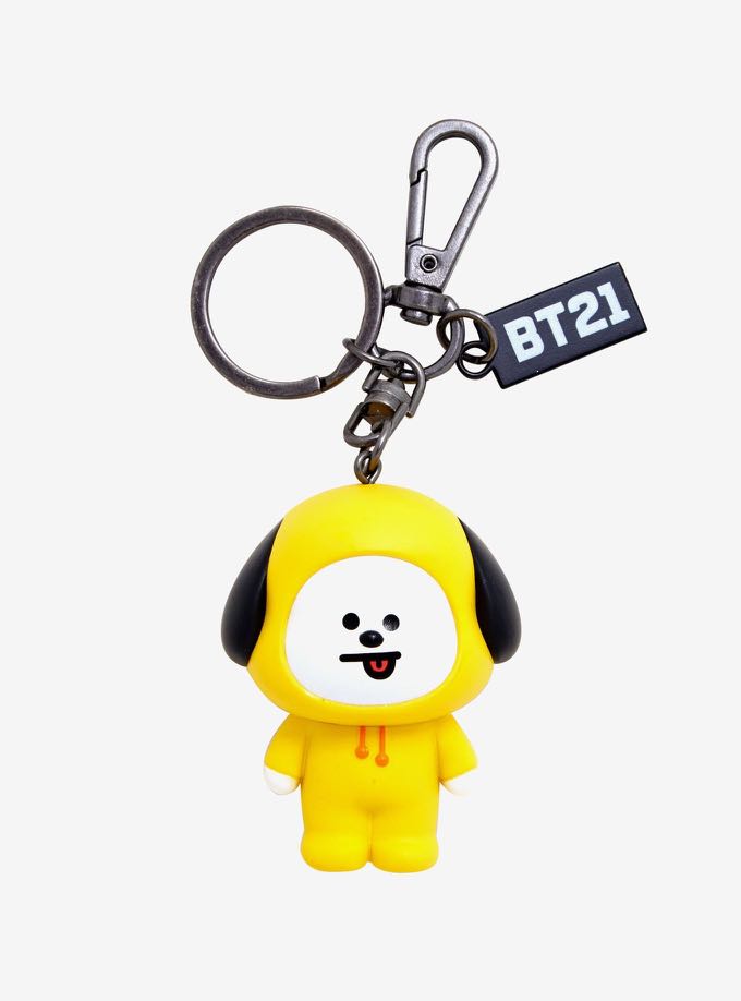 BT21 CHIMMY KEYCHAIN, Hobbies & Toys, Memorabilia & Collectibles, Fan ...