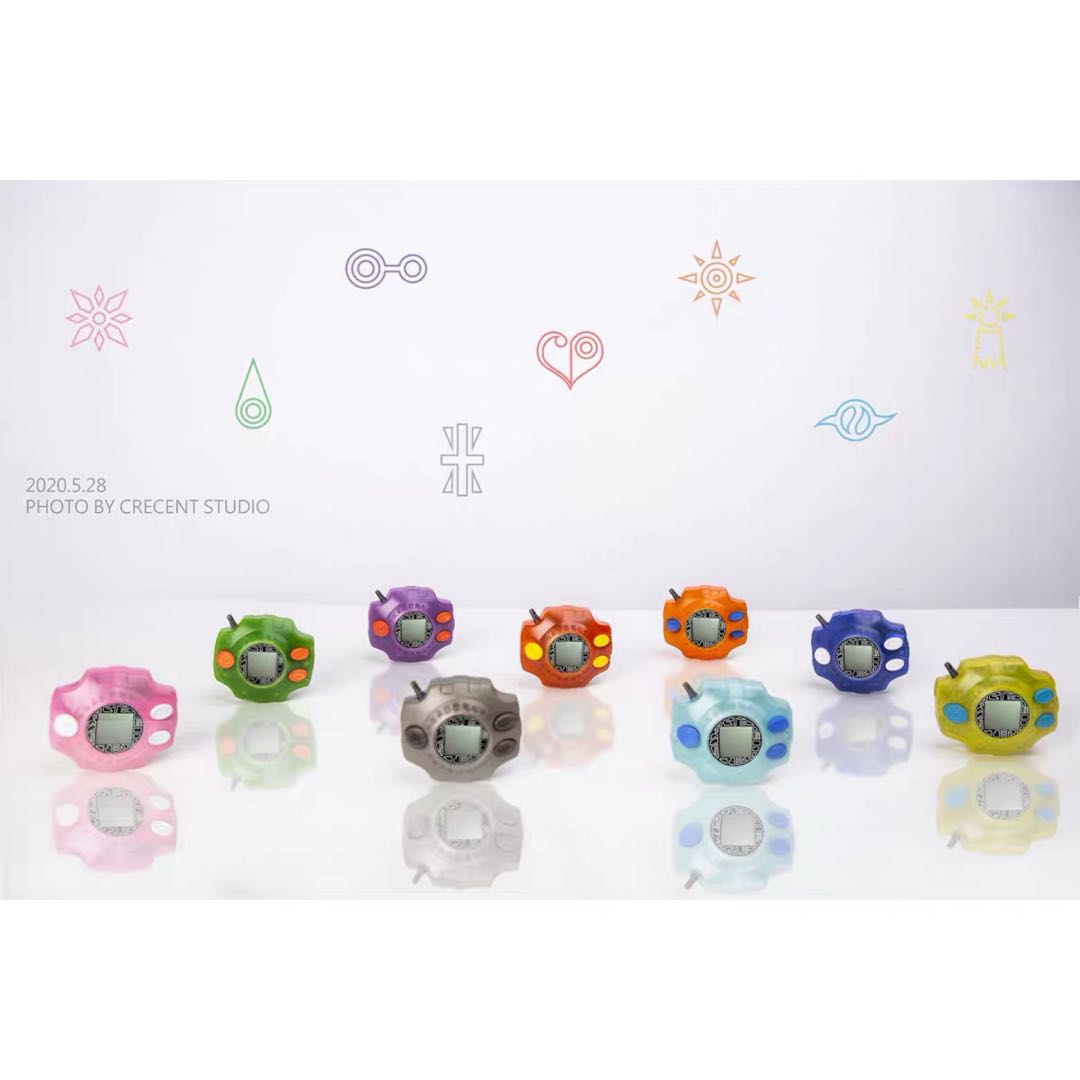 Crescent Studio Digimon Adventure GK LED Digivice, Toys & Games, Bricks ...