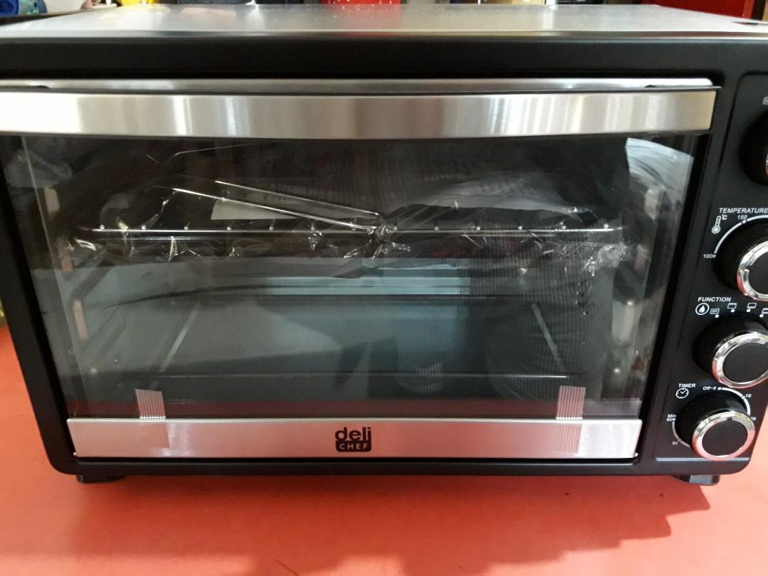 Deli Chef Convection Oven 30L, TV & Home Appliances, Kitchen Appliances ...