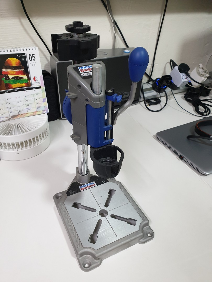 DREMEL Workstation Drill Press Stand, Furniture & Home Living, Home ...