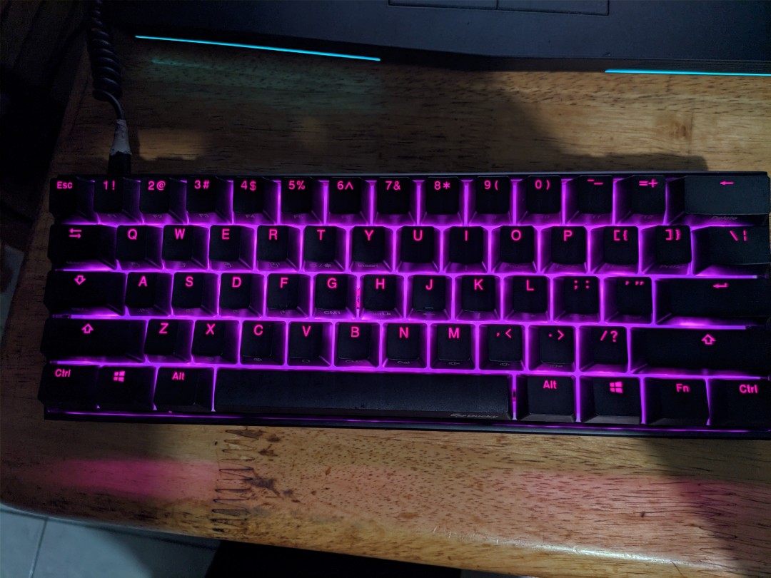 Ducky Mecha Mini modded using Unholy Pandas, Computers & Tech, Parts ...