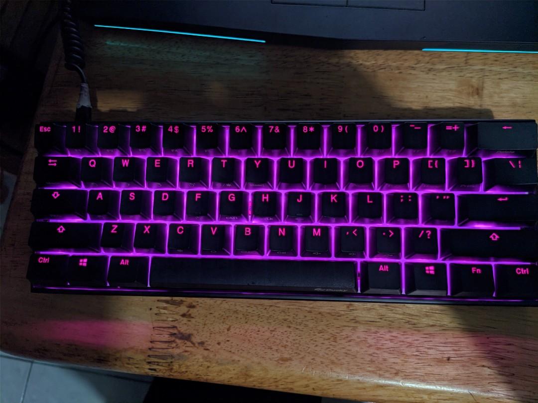 Ducky Mecha Mini modded using Unholy Pandas, Computers & Tech, Parts ...