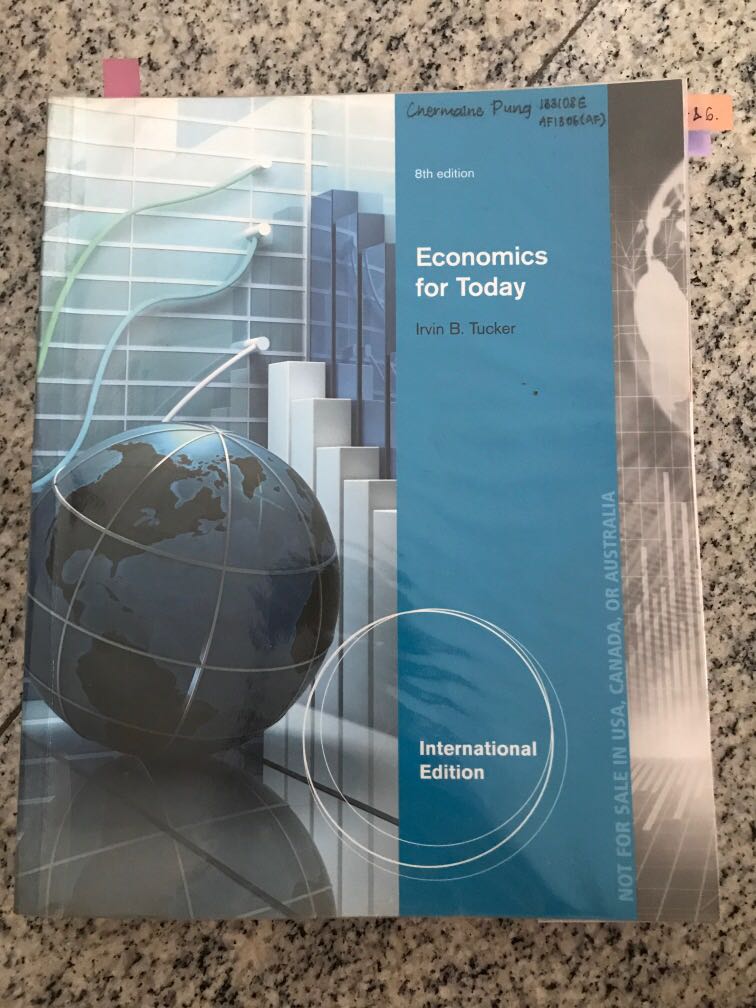 Economics Textbook (NYP), Hobbies & Toys, Books & Magazines, Textbooks ...