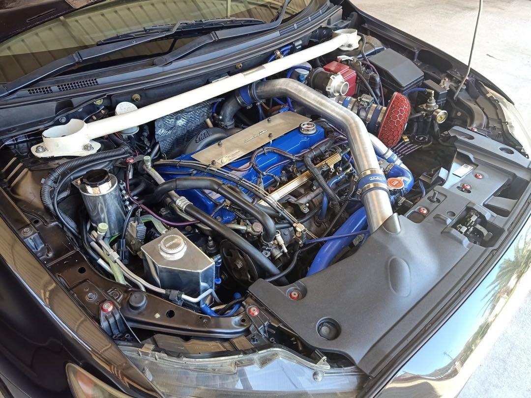 Evo X weapon r coolant tank, Car Accessories, Accessories on Carousell